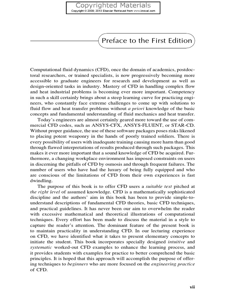 CFD - Preface | PDF | Computational Fluid Dynamics | Cognitive Science