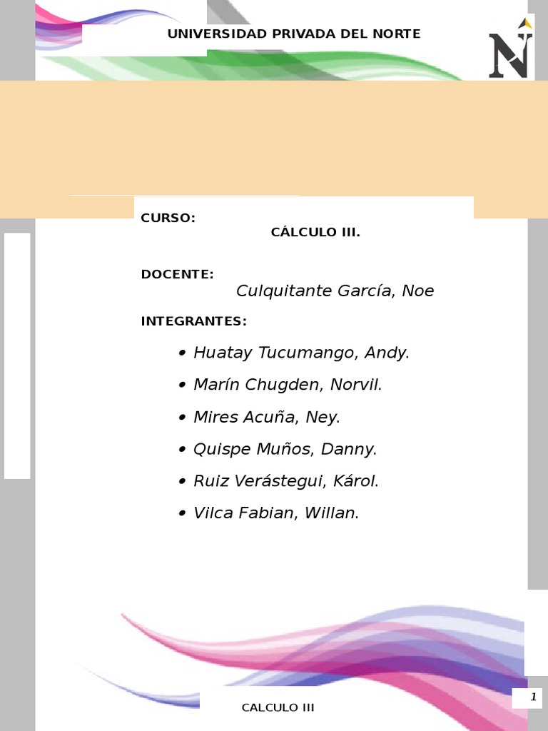 Proyecto Calculo 3 | PDF | Integral | Curva