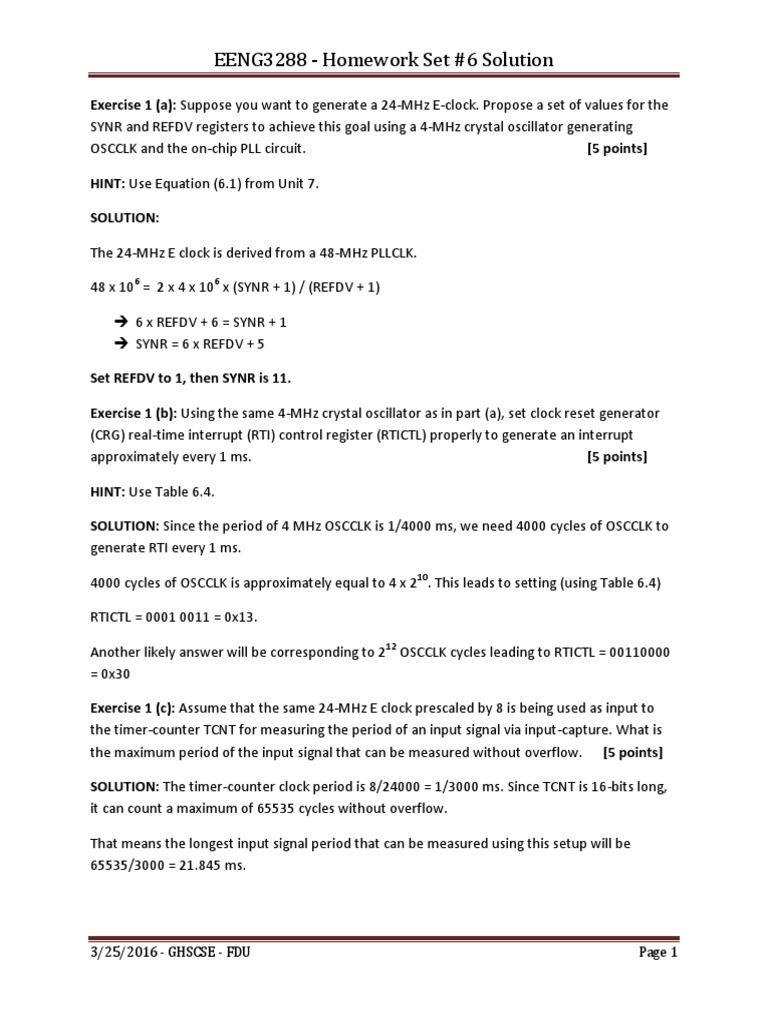 Homework Set 6 Solution Pdf Array Data Structure Subroutine 