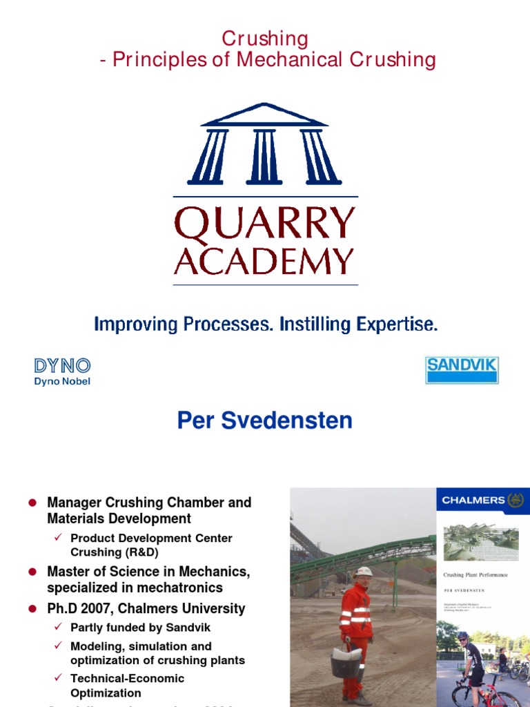 Crushing Principles of Mechanical Crushing | PDF | Mathematical ...