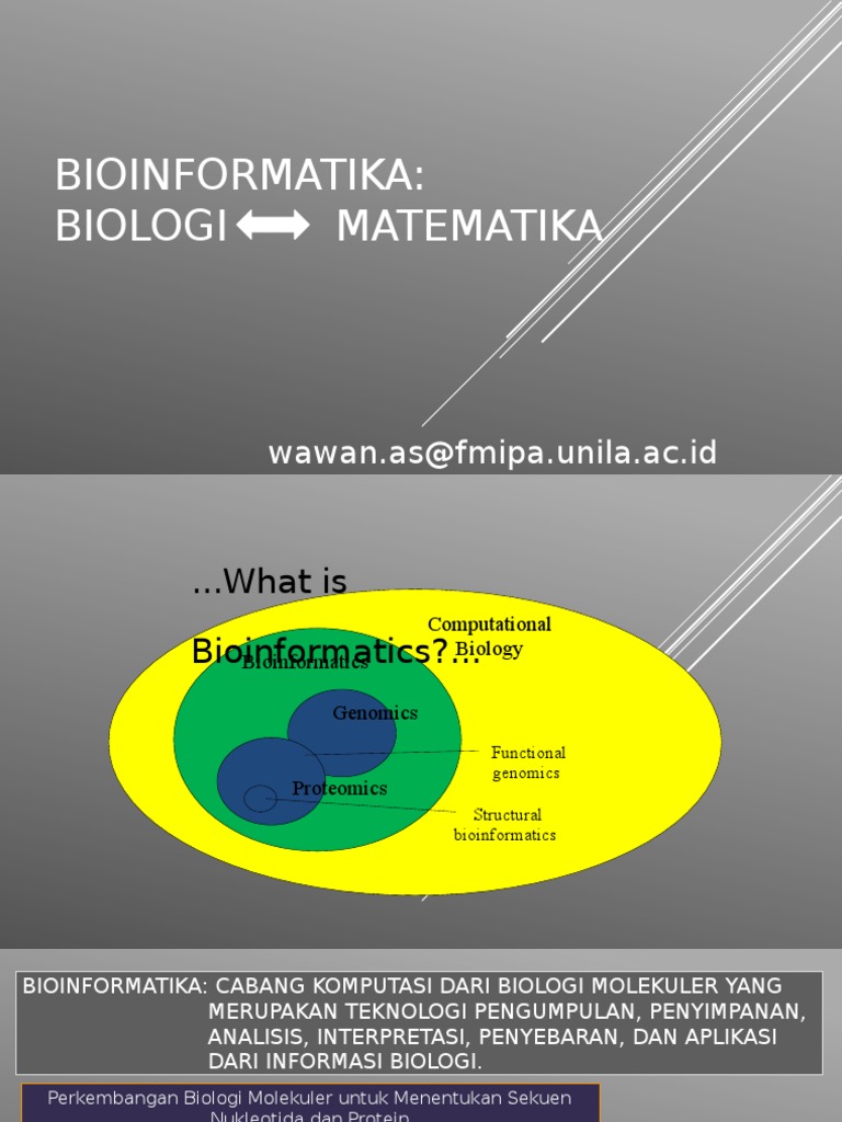 Bioinformatika-Analisis Homologi Sekuen DNA | PDF