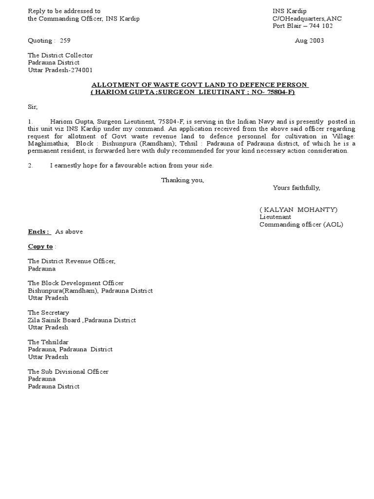 Land | PDF | Military Organization | Defense Policy