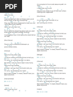 Location Unknown Chords | PDF