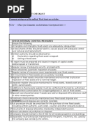 Checklist of Fixed Asset Register | PDF