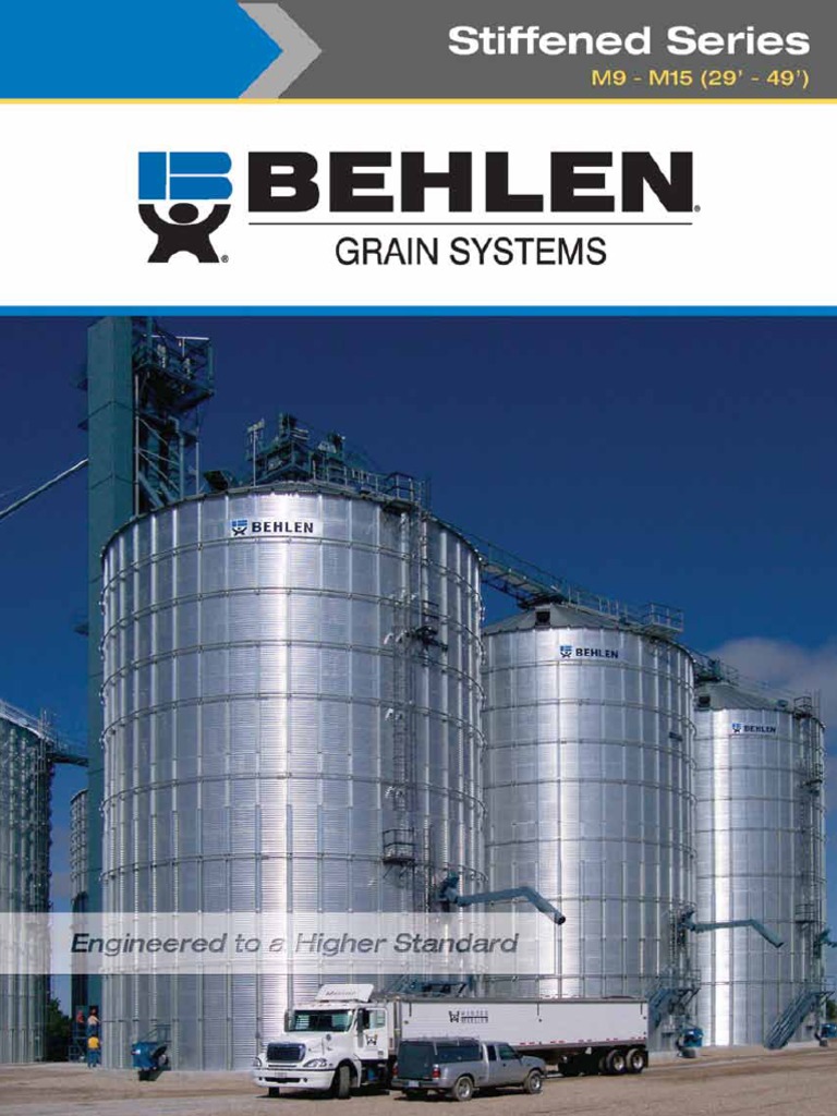 Grain Storage Bins (Behlen) | PDF | Stairs | Door