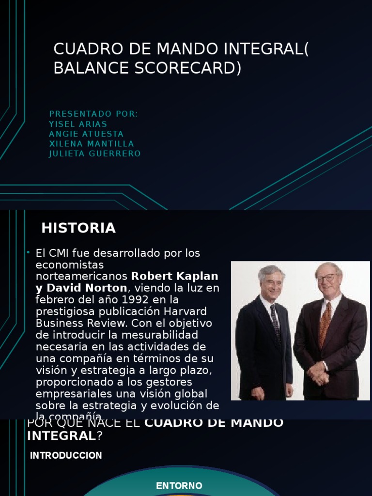 Cuadro de Mando Integral (Balance Scorecard) | PDF | Business | Cognición