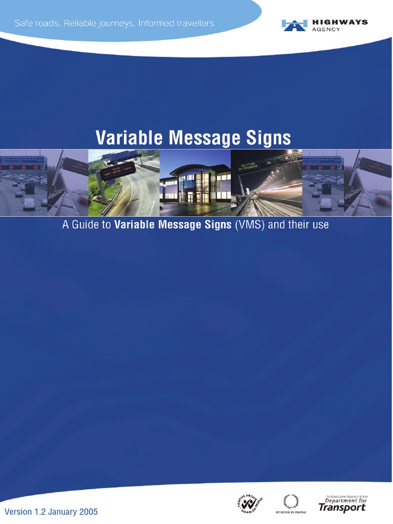 A Guide to Variable Message Signs (VMS)and Their Use | Traffic | Speed ...