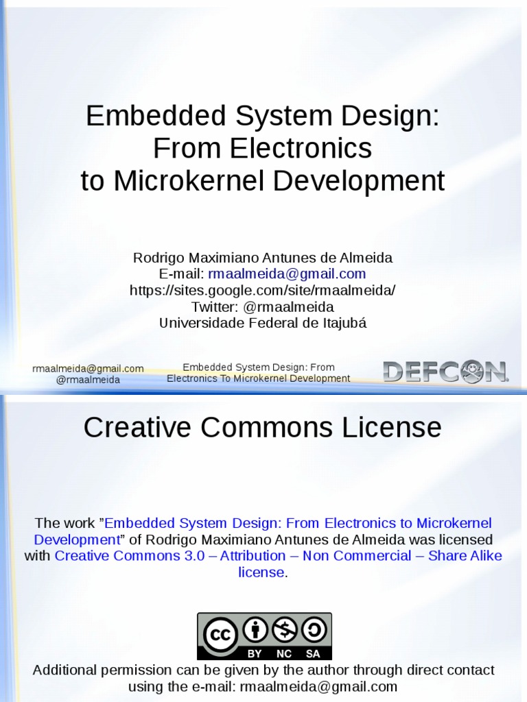 Embedded System Design From Electronics | PDF | Kernel (Operating ...