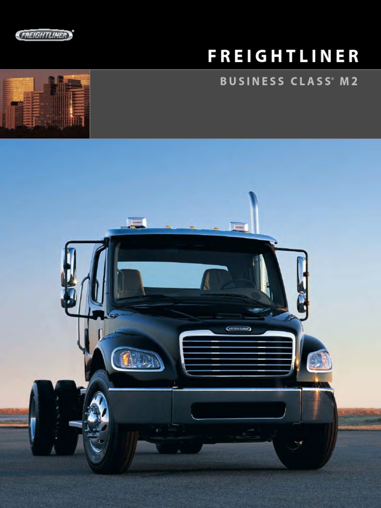 Catalogo de Venta Freightliner M2 Bussines Class | PDF | Suspension ...
