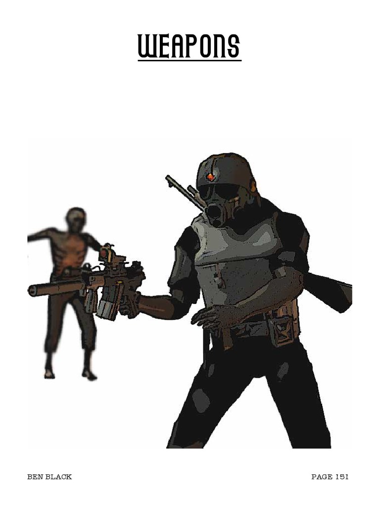 RE Weapons | Download Free PDF | Shotgun | Handgun