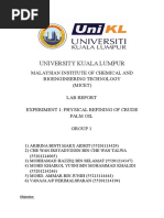 PORAM Standard Specification | PDF | Palm Oil | Liquids
