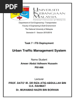 Utms and Arterial Traffic Management System | PDF | Traffic | Controlled Access Highway