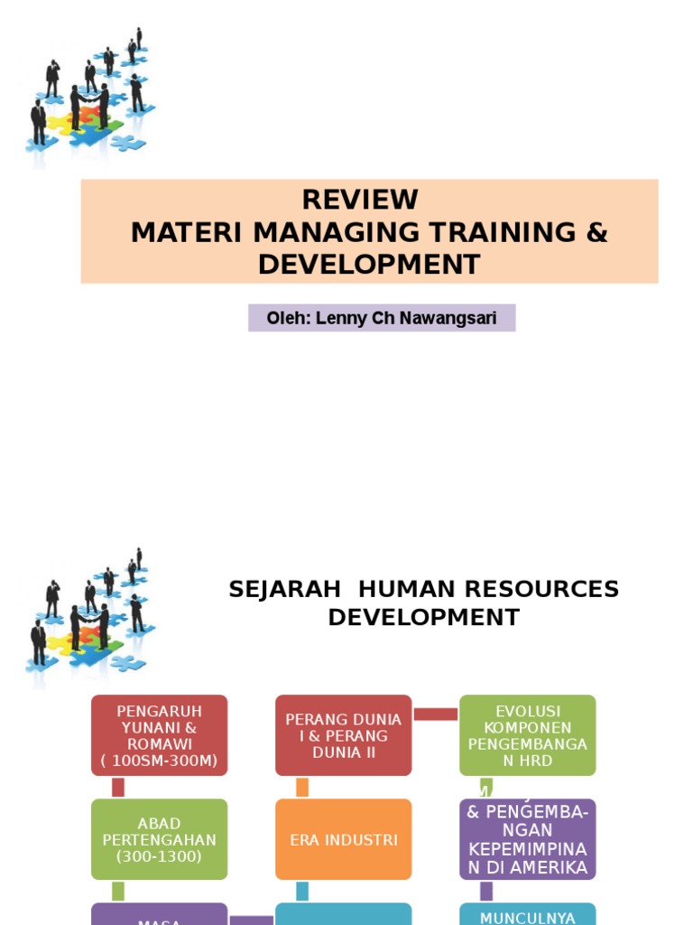 Review Materi Managing Training & Development | PDF