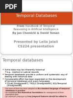 Temporal Databases | PDF | First Order Logic | Sql