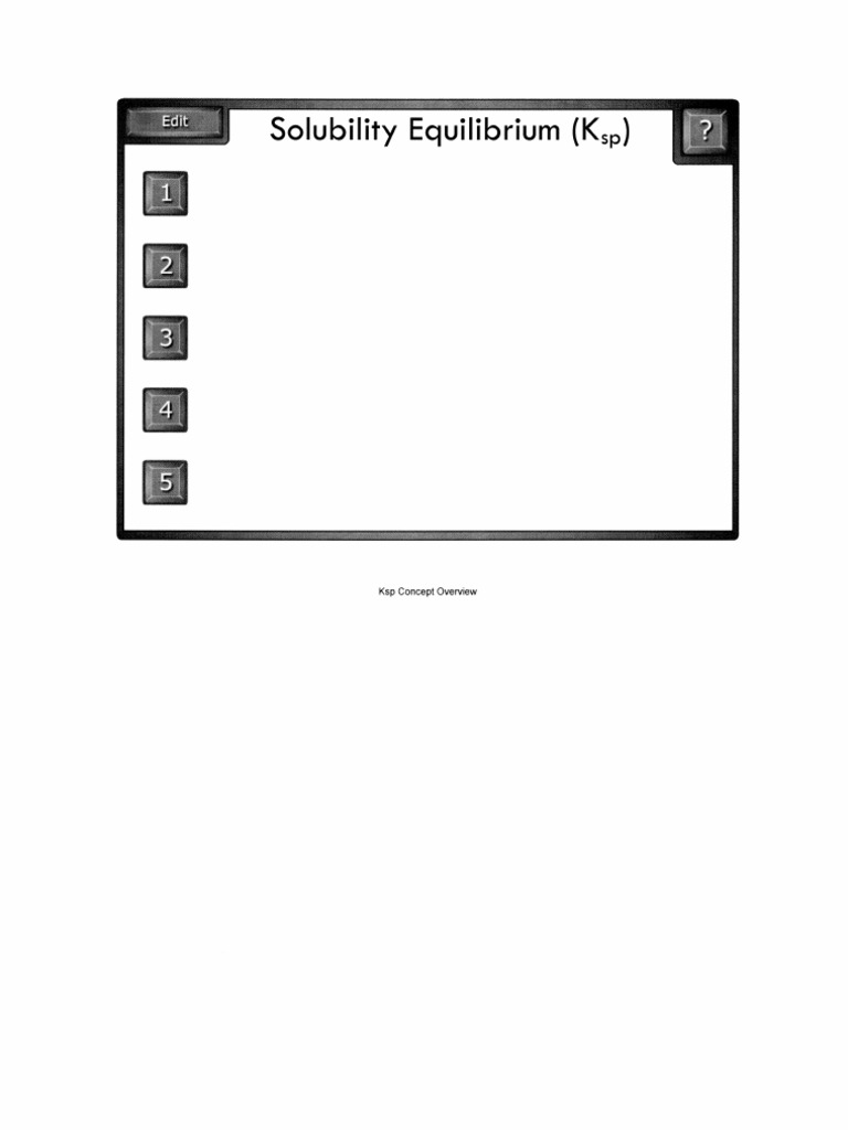 Solubility Equilibrium Booklet.101 PDF | PDF