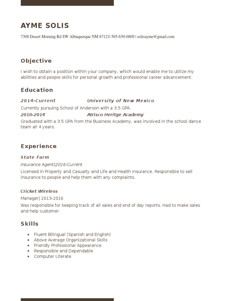 Final Resume | PDF | Business | Self-Improvement