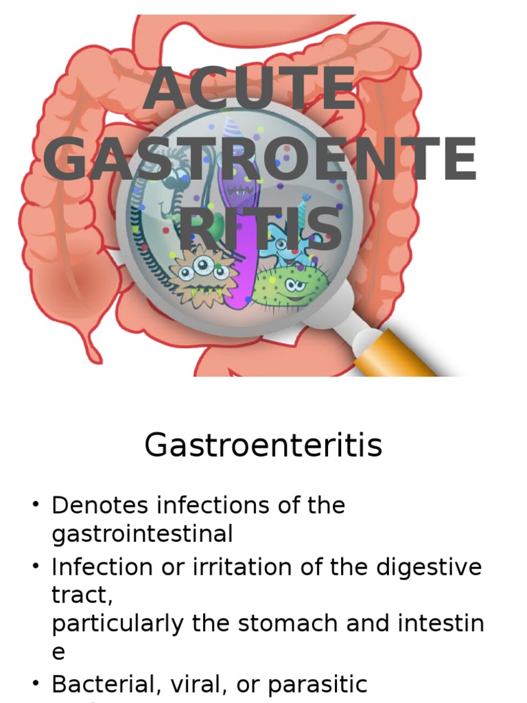 Acute Gastroenteritis | PDF | Diarrhea | Clinical Pathology