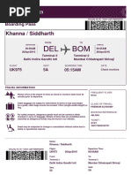 Indigo Ticket | PDF