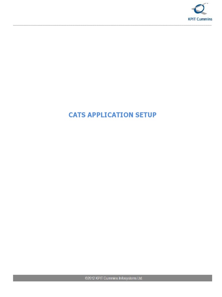 CATS Application Setup PDF | PDF | Internet Explorer | Java Virtual Machine