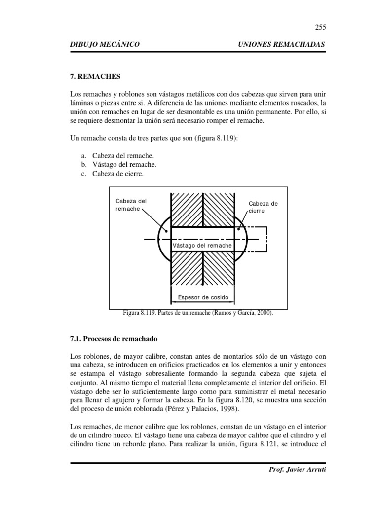 Tema8 Remaches PDF | PDF | Tecnología