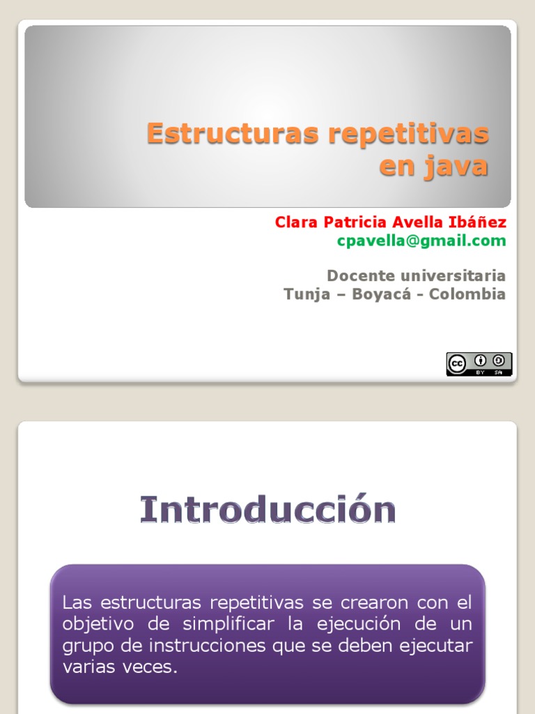 Estructuras Repetitivas Java | PDF | Áreas de informática | Programación de computadoras