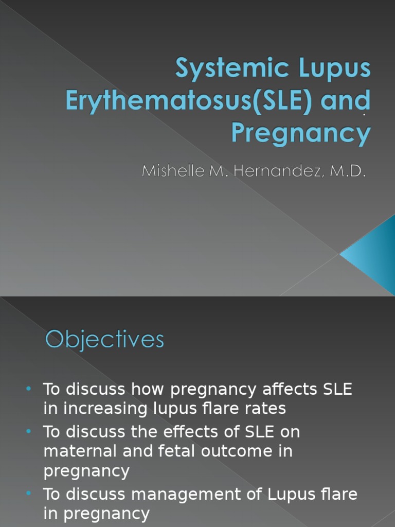 (SLE) and Pregnancy | PDF | Systemic Lupus Erythematosus | Congenital ...