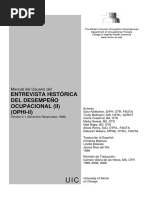 Ophi Ii | PDF | Terapia ocupacional | Grupo social