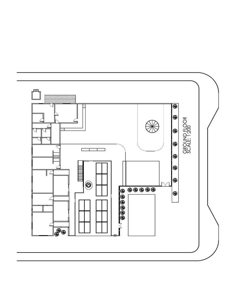 Layout Plan For Book Cafe | PDF