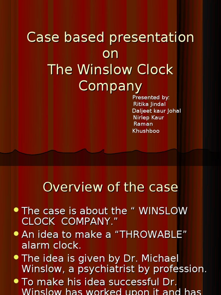 Winslow Clock: The Throwable Alarm | PDF | Clock | Advertising