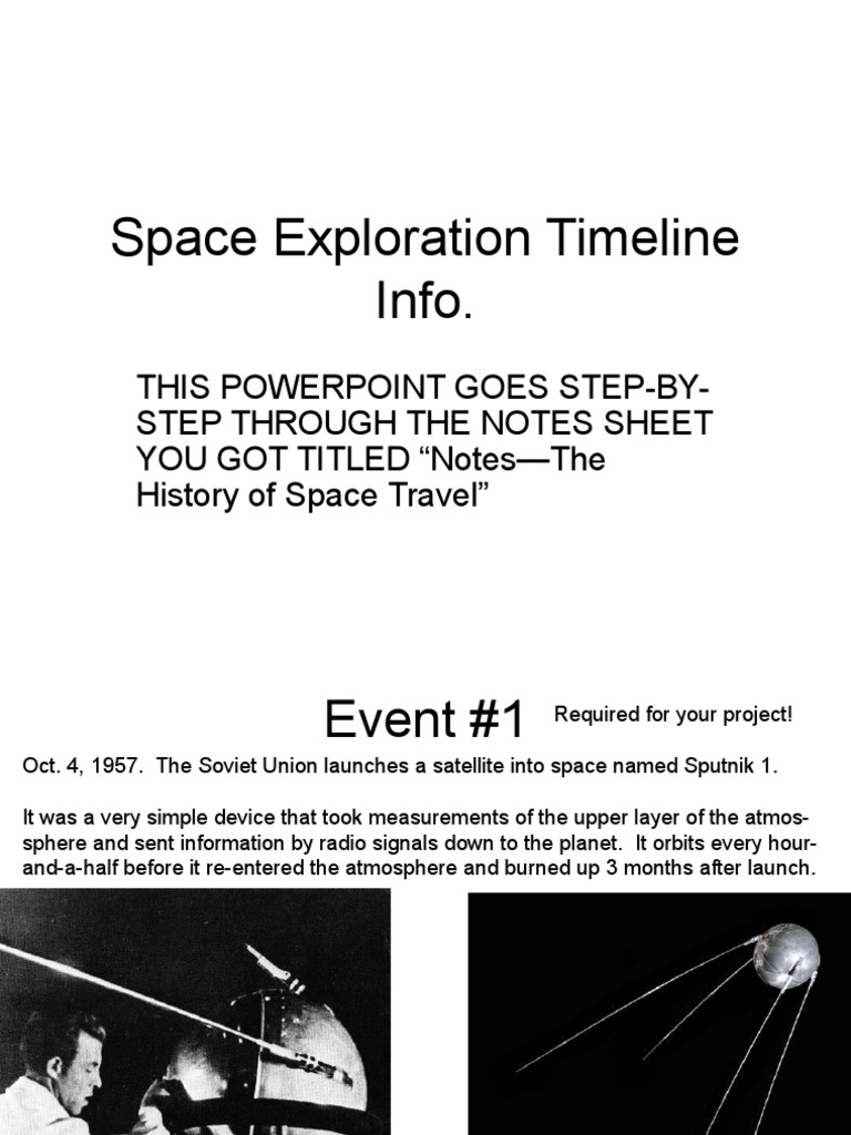 Space Exploration Timeline | PDF | Skylab | Nasa