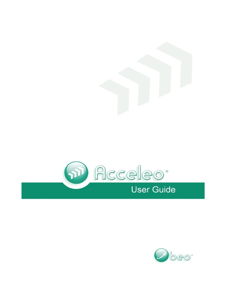Acceleo 2.6 User Guide PDF | PDF | Eclipse (Software) | Unified ...