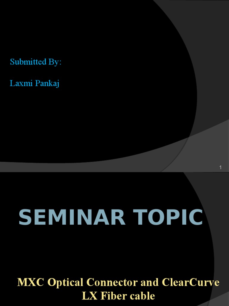 MXC Connector | PDF | Fiber Optic Communication | Optical Fiber