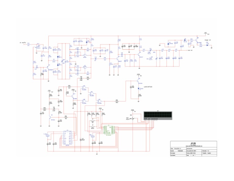 Diagrama FM LM7001 v1 PDF | PDF