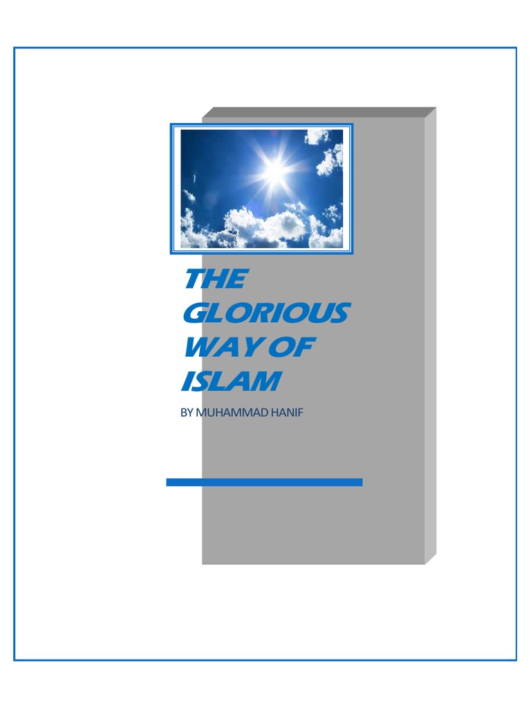 The Glorious Way of Islam.. | PDF | Sin | Muhammad