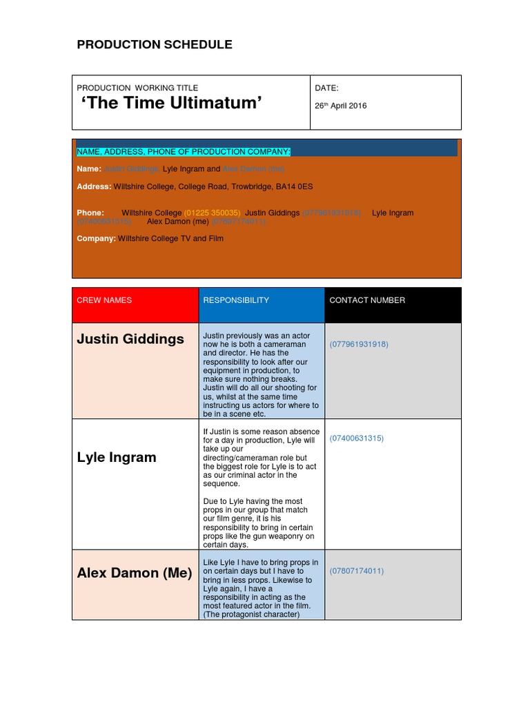 production-schedule-pdf-leisure