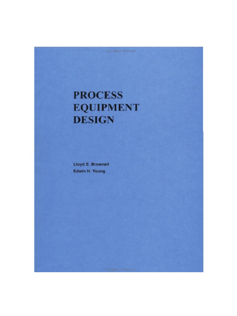 Process Equipment Design Overview | PDF