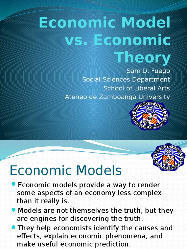 Economic Model vs. Economic Theory | PDF | Economic Model | Economics