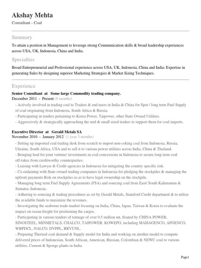 Akshay Mehta | PDF | Ohio State University | Coal