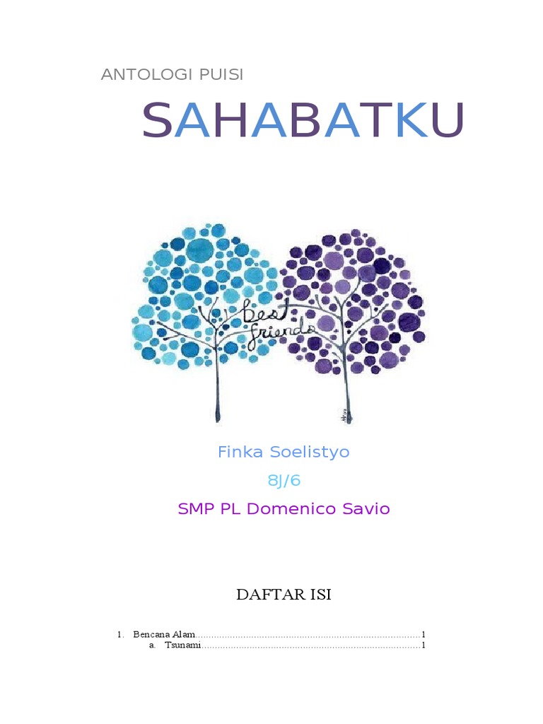 Sampul ANTOLOGI PUISI | PDF