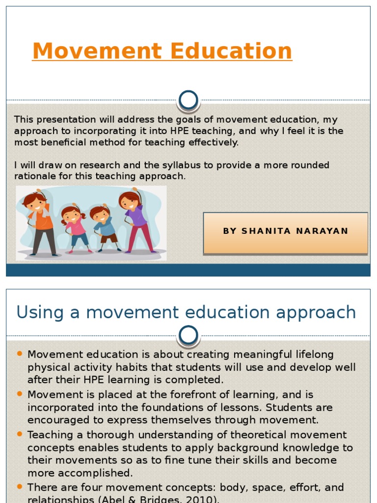 Movement Education PP | PDF | Early Childhood Education | Curriculum