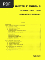 CNC Program Entry and Editing On Fanuc Machines S.K. Sinha | PDF ...