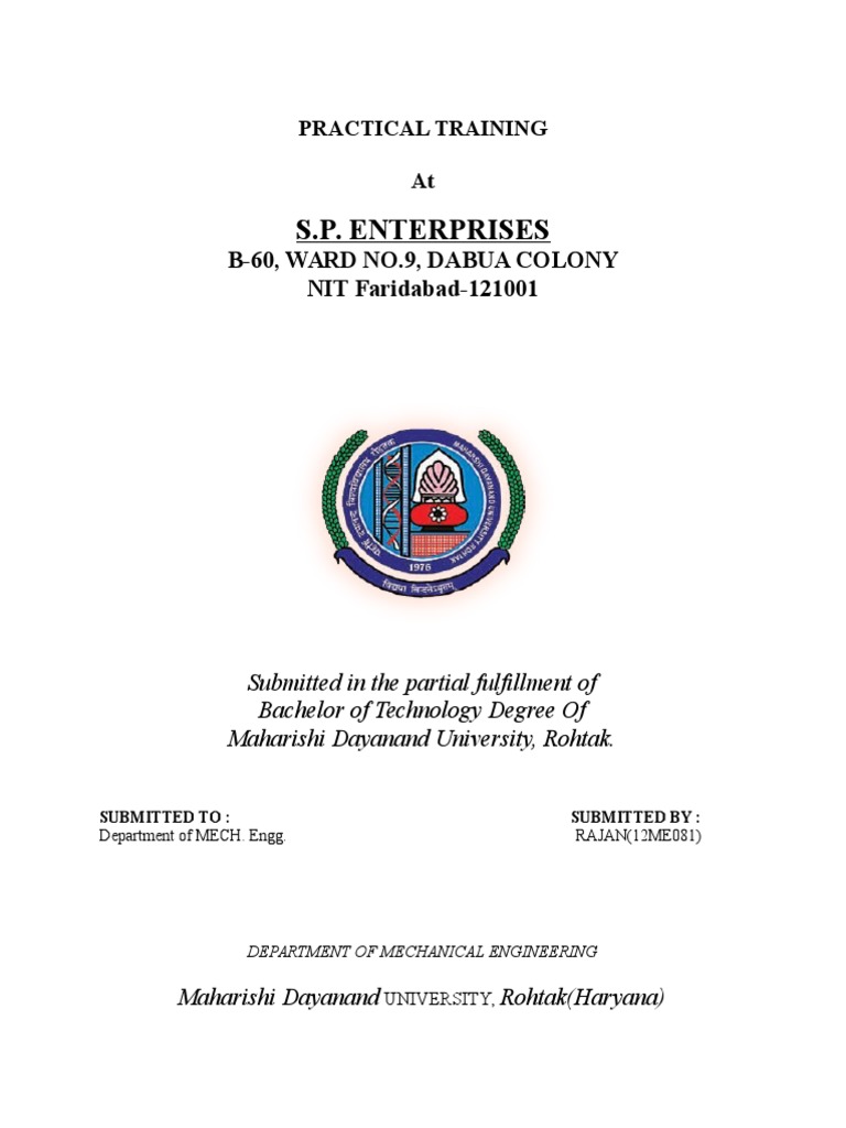 Plastic Injection Training Report | PDF | Amorphous Solid | Industries