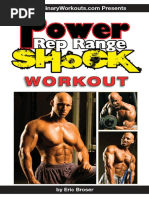 Power Rep Range Shock | PDF | Skeletal Muscle | Weight Training