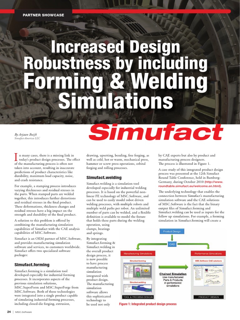 Simufact Forming & Welding Simulations Increase Design Robustness | PDF ...