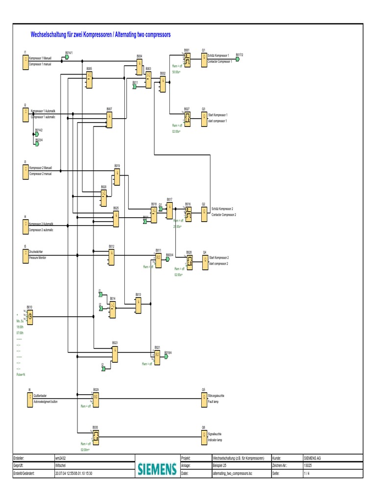 Alternating Two Compressors PDF | PDF