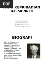 Behaviorisme Menurut Skinner | PDF