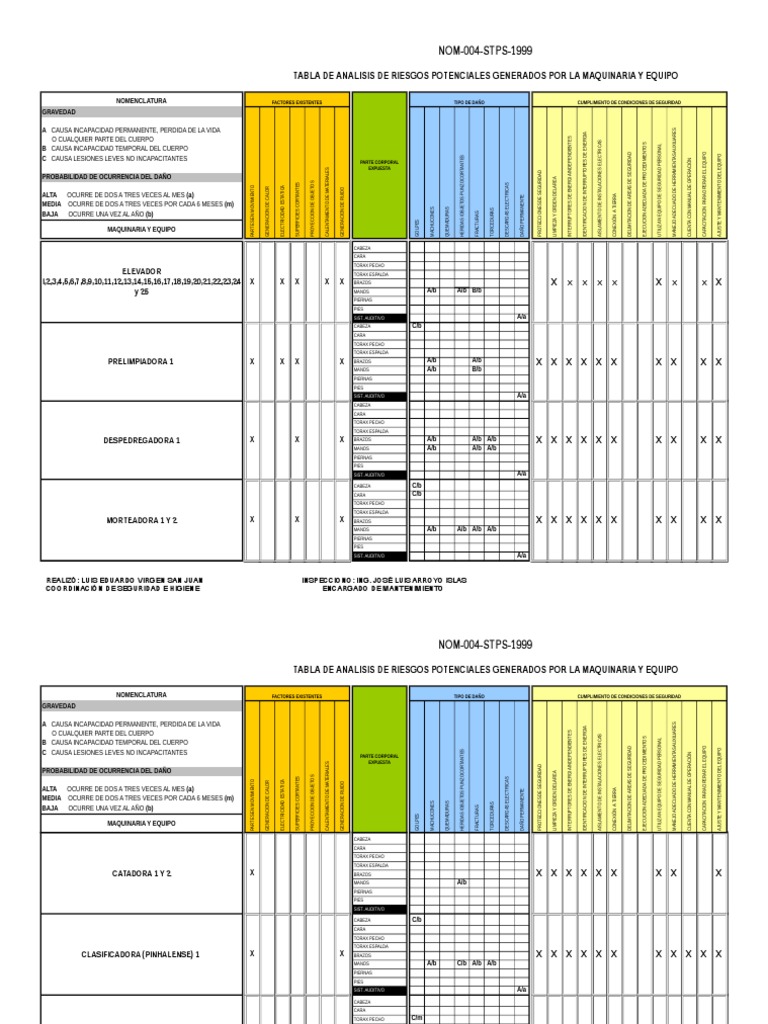 04 Formato Nom 004 Stps Analisis Amsa. | PDF