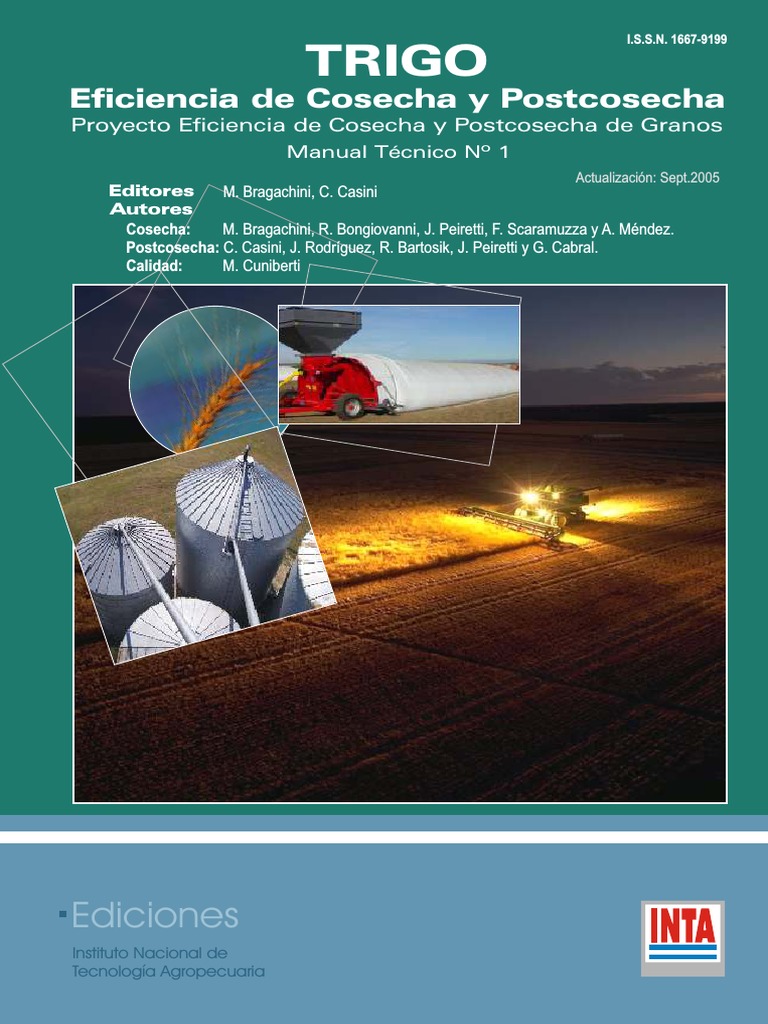 Libro Manejo de Cosecha y Postcosecha Grano de Trigo - PRECOT PDF | Descargar gratis PDF ...