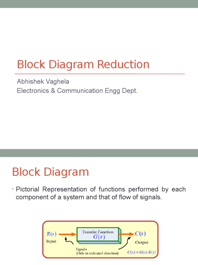 Block Diagram Reduction Technique | PDF | Feedback | Control Theory