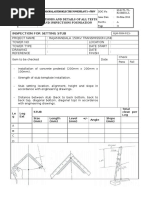 Method Statement - Stub Setting | PDF | Surveying | Civil Engineering